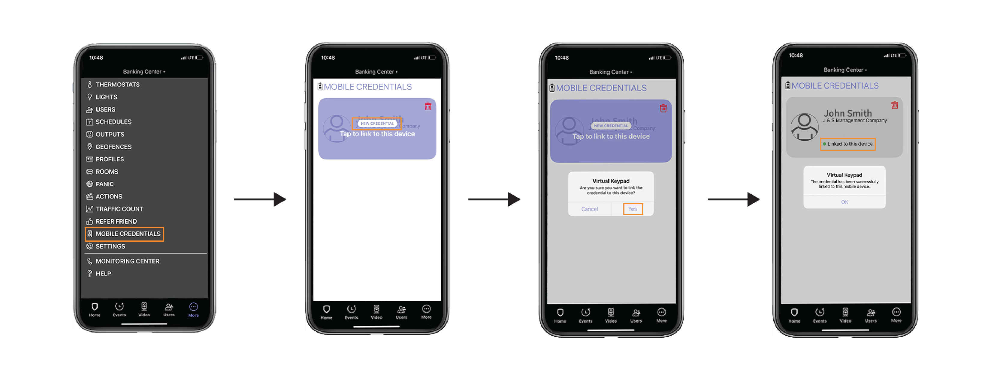 Mobile Bluetooth Credentials